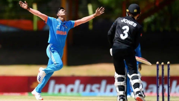 U-19 World Cup: ನ್ಯೂಜಿಲೆಂಡ್ ವಿರುದ್ಧ ಭಾರತಕ್ಕೆ ಬೃಹತ್ ಗೆಲುವು | Musheer Khan and Saumy Pandey Lead ...