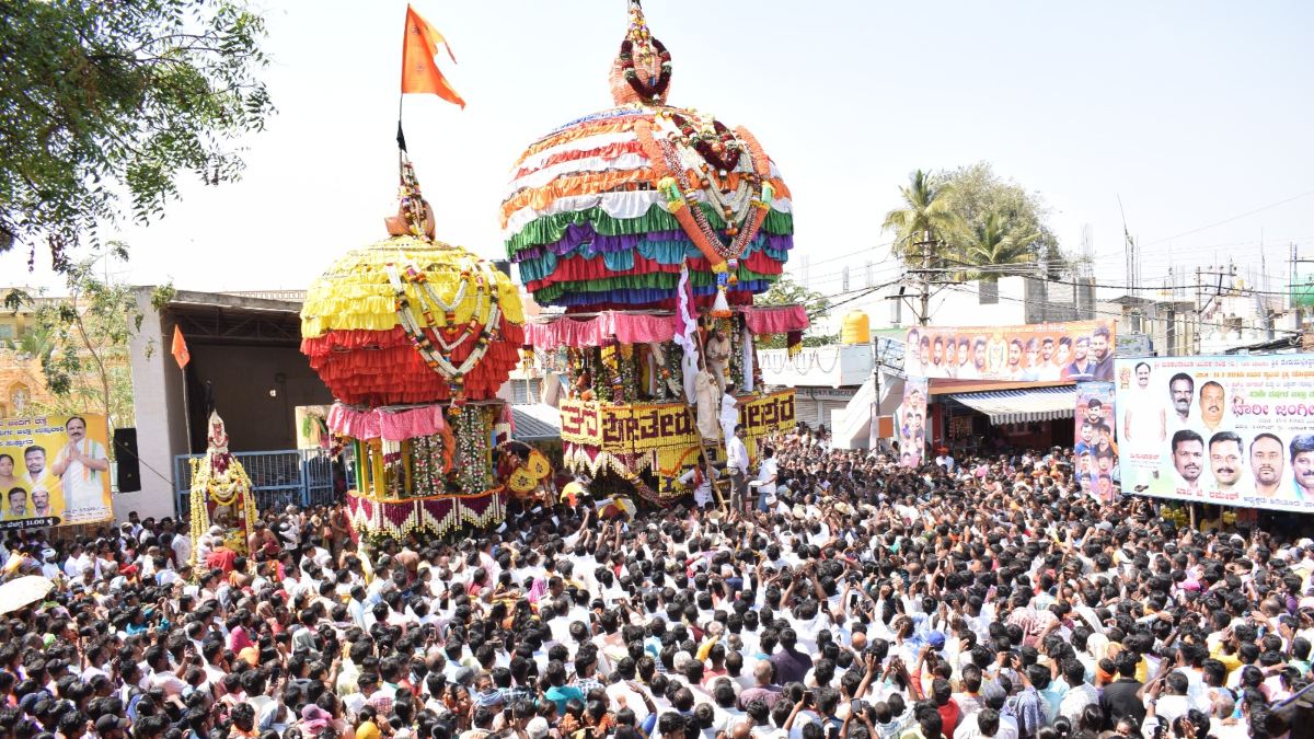 ಶ್ರೀತೇರುಮಲ್ಲೇಶ್ವರ ರಥೋತ್ಸವ: ಮಲ್ಲೇಶ್ವರನ ಮುಕ್ತಿ ಬಾವುಟ ಈ ಬಾರಿ ಎಷ್ಟು ...