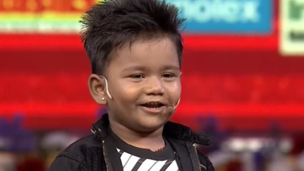 ರಚಿತಾ ರಾಮ್ ಈ ಹುಡುಗನ ಕೆನ್ನೆ ಕಚ್ಚಿದ್ದಾರಂತೆ! | Drama Juniors Arya Said ...