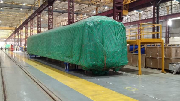 Namma Metro Yellow Line: ಸಮುದ್ರ ಮಾರ್ಗದಲ್ಲಿ 'ಮೊದಲ ಸೆಟ್ ಮೆಟ್ರೋ ಬೋಗಿ ...