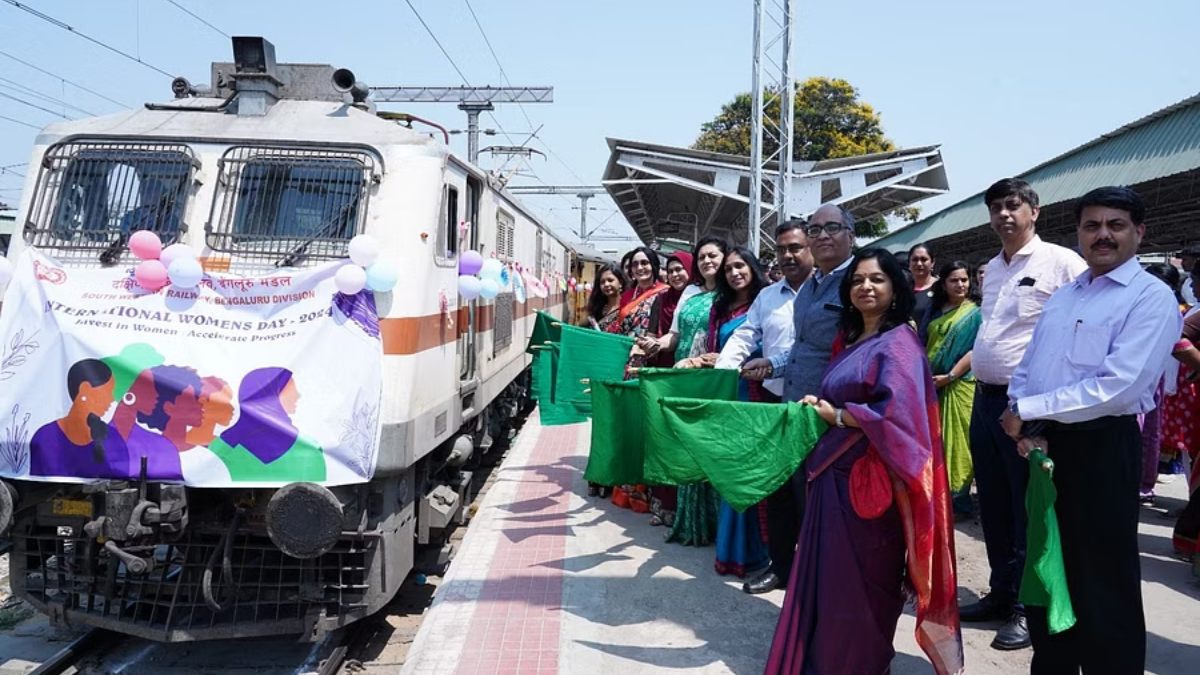 Women's Day 2024: ವಿನೂತನವಾಗಿ ಮಹಿಳಾ ದಿನಾಚರಣೆ ಚರಿಸಿದ ನೈಋತ್ಯ ರೈಲ್ವೆ ...
