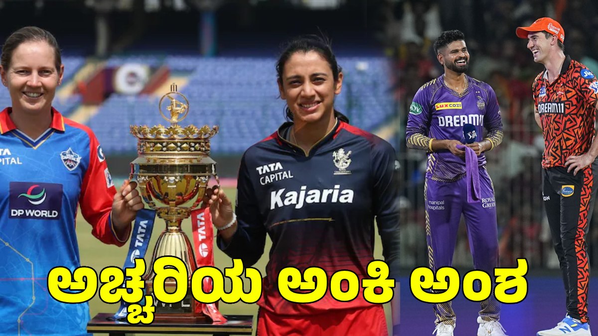 IPL 2024 Final: WPL ಮತ್ತು ಐಪಿಎಲ್‌ ಫೈನಲ್‌ನಲ್ಲಿ ಇದೆ ಸಾಮ್ಯತೆ; ಅಚ್ಚರಿಯ ಅಂಕಿ ಅಂಶ | Similarities ...