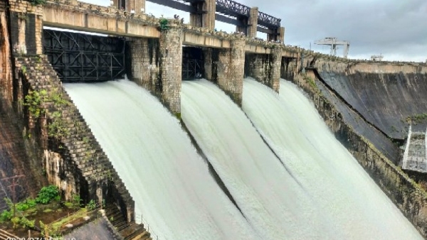 Bhadra Dam: ಮುಂಗಾರು ಆರ್ಭಟದಿಂದ ಭದ್ರಾ ಜಲಾಶಯದ ಒಳಹರಿವಿನಲ್ಲಿ ಹೆಚ್ಚಳ ...
