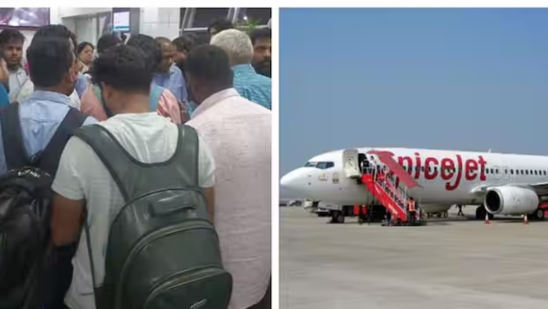 12 ಗಂಟೆಗಳ ಕಾಲ ಸ್ಪೈಸ್‌ಜೆಟ್ ವಿಮಾನದಲ್ಲಿ ಲಾಕ್ ಆದ ಪ್ರಯಾಣಿಕರು! | Bengaluru ...