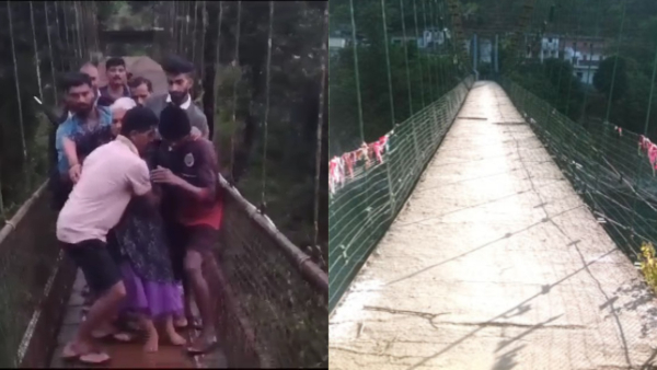 ಮನಕಲಕುವ ಘಟನೆ: ಅನಾರೋಗ್ಯದ ವೃದ್ಧೆಯನ್ನ 3 ಕಿ.ಮೀ. ಹೊತ್ತುಕೊಂಡು ಬಂದ ಕುಟುಂಬಸ್ಥರು ...