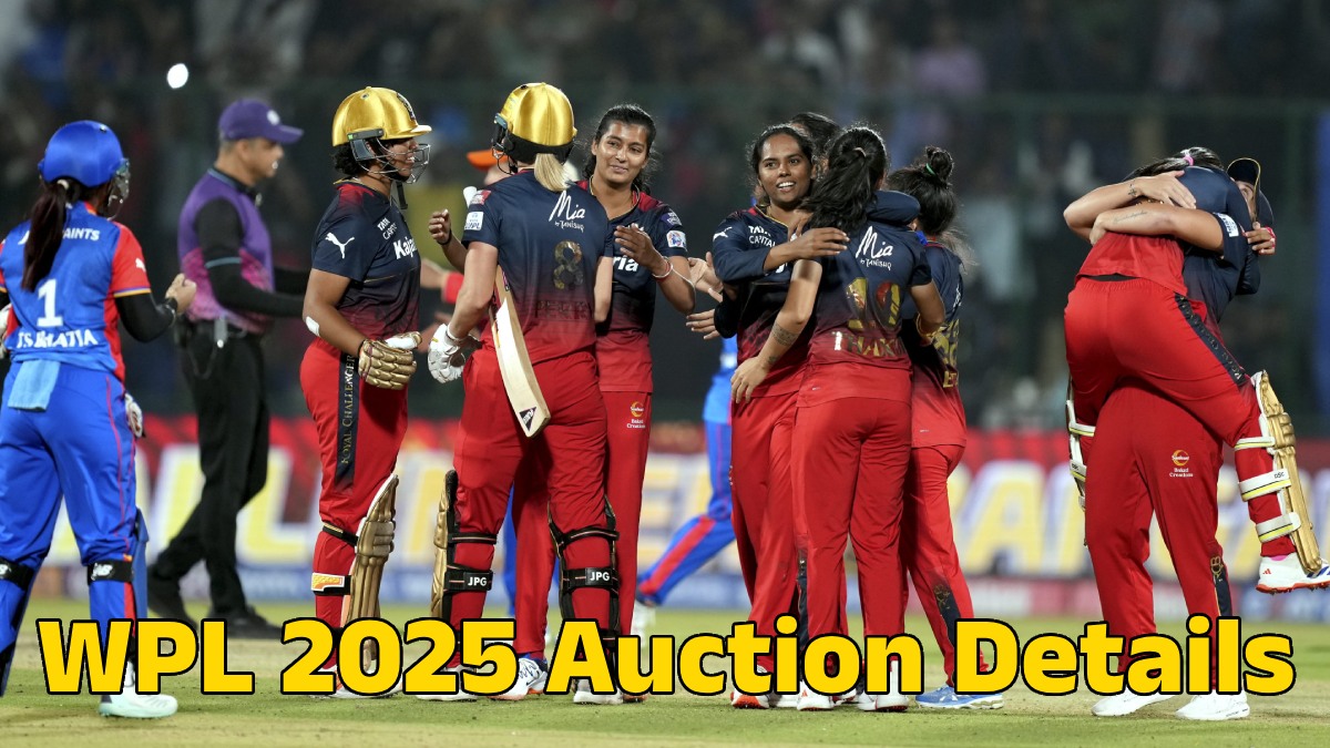 WPL 2025: ಬೆಂಗಳೂರಿನಲ್ಲಿ ಮಹಿಳಾ ಪ್ರೀಮಿಯರ್ ಲೀಗ್‌ ಹರಾಜು; ದಿನಾಂಕ, ಸಮಯ, ತಂಡಗಳ ಪರ್ಸ್ | Wpl 2025 player ...
