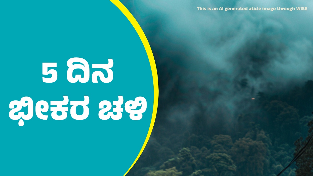 Karnataka Weather: ರಾಜ್ಯದ ಈ ಜಿಲ್ಲೆಗಳಲ್ಲಿ ಮುಂದಿನ 5 ದಿನ ಭಾರೀ ಭೀಕರ ಚಳಿ ...