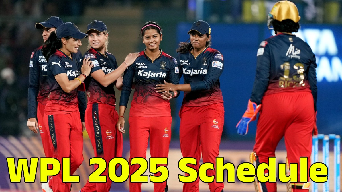WPL 2025 Schedule: ಈ ನಾಲ್ಕು ಸ್ಥಳಗಳಲ್ಲಿ ಮಹಿಳಾ ಪ್ರೀಮಿಯರ್ ಲೀಗ್ ಆಯೋಜನೆ | Wpl 2025 schedule bcci ...
