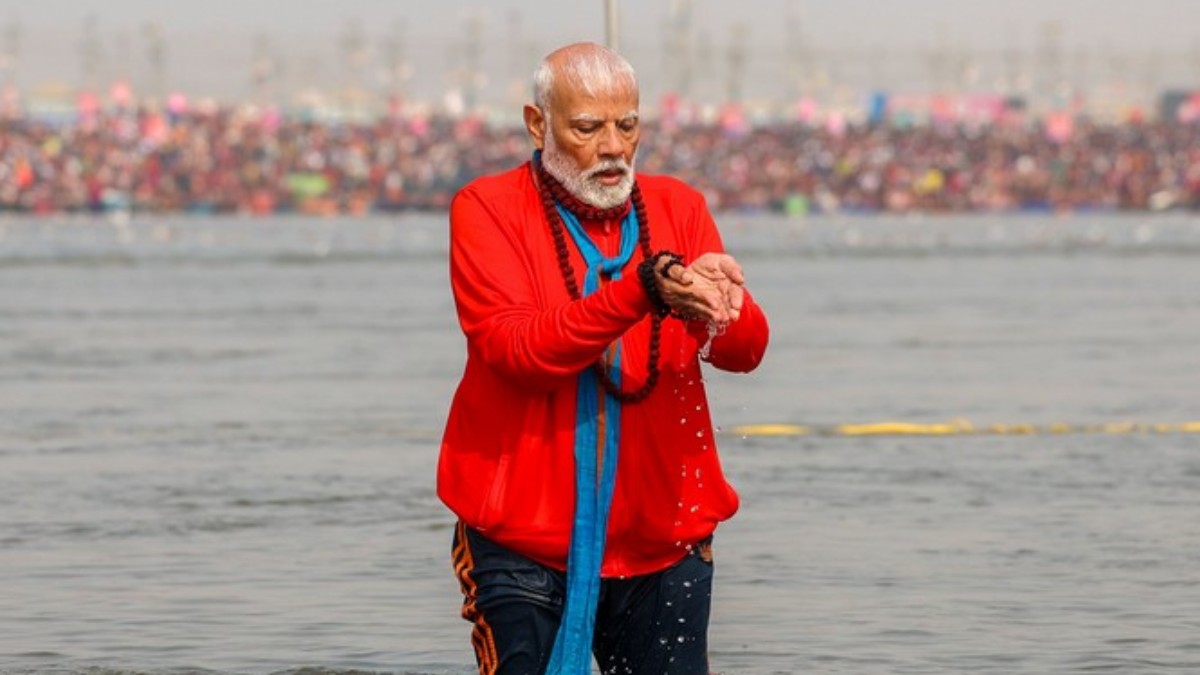 Maha Kumbh Mela 2025: ತ್ರಿವೇಣಿ ಸಂಗಮದಲ್ಲಿ ನರೇಂದ್ರ ಮೋದಿ ಪವಿತ್ರ ಸ್ನಾನ ...