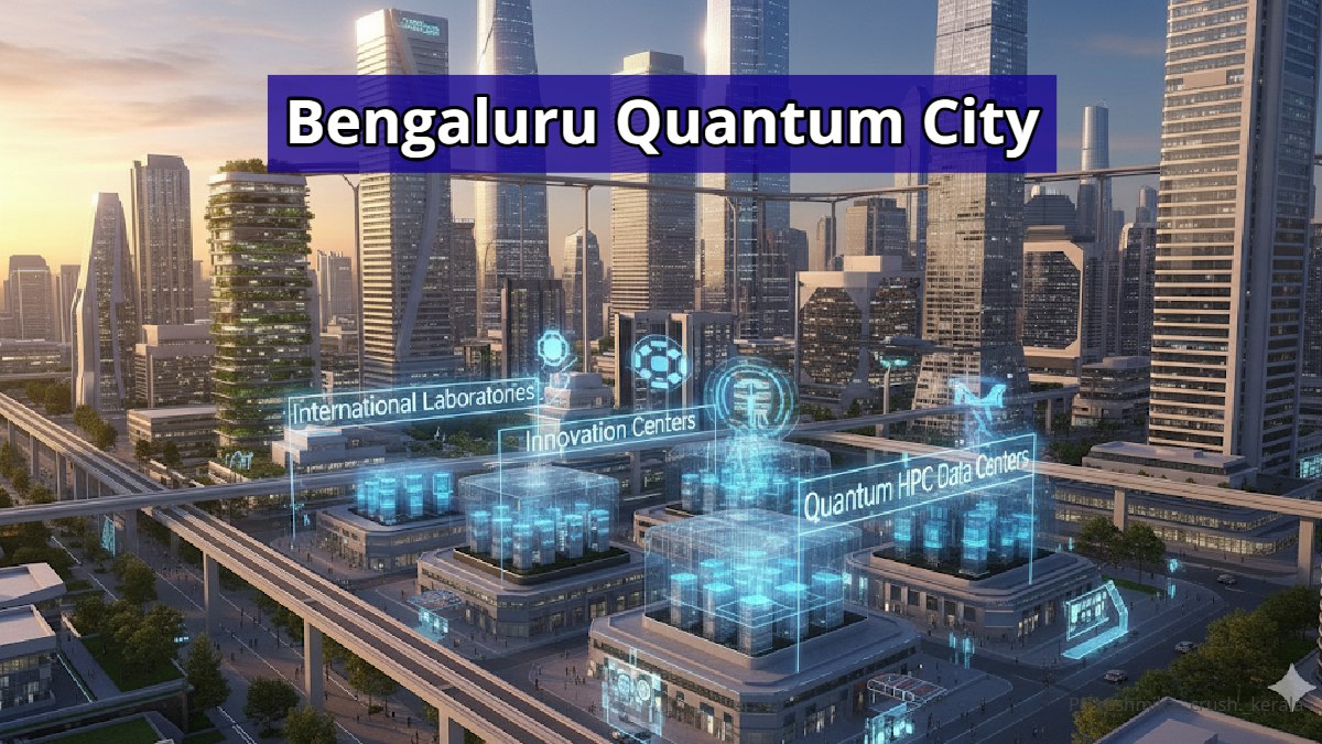Quantum City: ಬೆಂಗಳೂರಲ್ಲಿ ಕ್ಯೂ-ಸಿಟಿ ಸ್ಥಾಪನೆಗೆ ಸರ್ಕಾರ ಜಾಗ ಮಂಜೂರು, ಏನಿದು ...