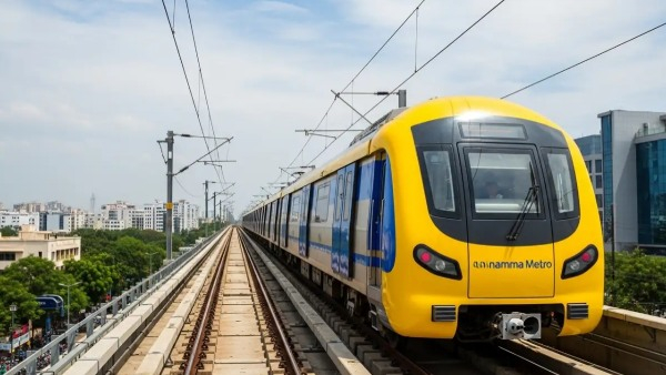 RV Road- Bommasandra Metro Line: 5ನೇ ರೈಲು ಸೆಟ್ ಆಗಮನದ ಅಪ್ಡೇಟ್, ಕಾಯವ ಸಮಯ ...