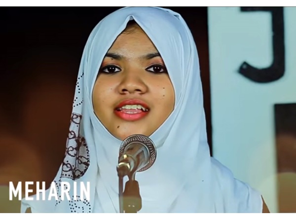 mappilappatu singer Meharin represents kerala in delhi national kala ...