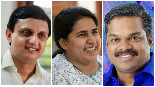 K U Jenish Kumar MLA wishes Muhammed Riyas and Veena Vijayan ...