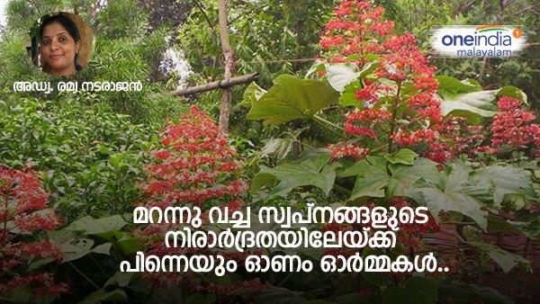 Onam 2020: ramya natarajan about Onam Memories - Malayalam Oneindia