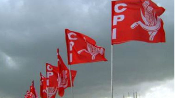 CPI flag colour change to yellow form red for election campaign in ...