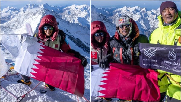 Sheikh Asma conquers Everest; The first Qatari woman to conquer the ...
