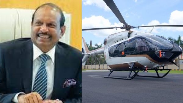 lulu group chairman ma yusuf ali new helicopter landed in kochi H145 ...