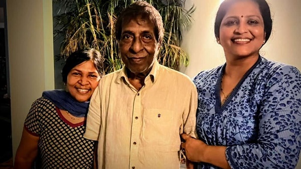 How is actor Sreenivasan's health condition now, Actress Sminu shares ...
