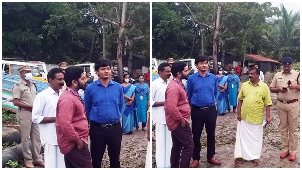 A Facebook post shared by KC Venugopal congratulating Alappuzha ...