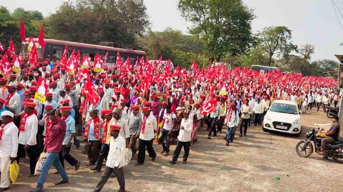 Maharashtra: here is why cpm led farmers march to mumbai - Malayalam ...