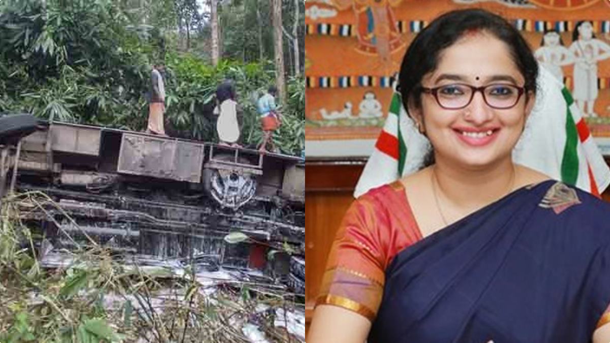 Nilakkal accident: collector divya s iyyer says over speed, minister ...