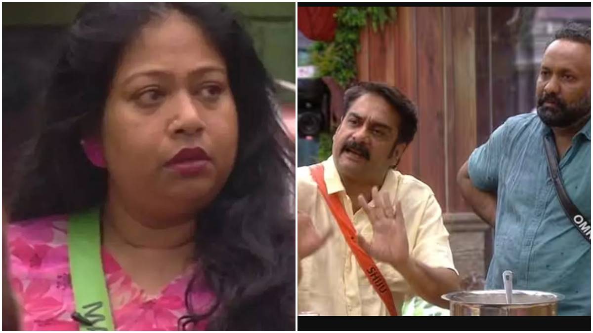 Bigg Boss Malayalam season 5:Shiju hugged Maneesha while talking to her ...