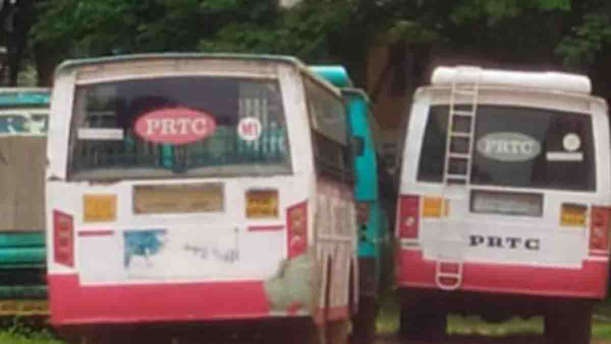 Puducherry buses operated in Mahi, halted; Passengers in trouble ...