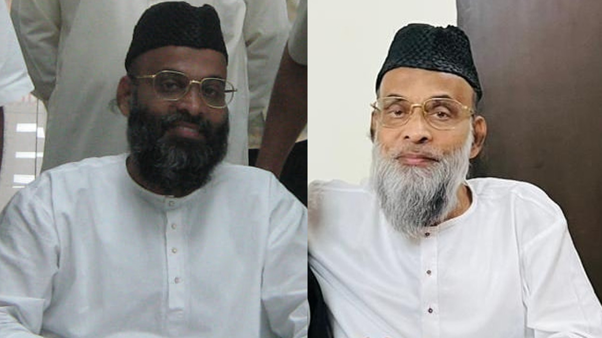 PDP Chairman Abdul Nasir Maudany who was released on bail, arrived in ...