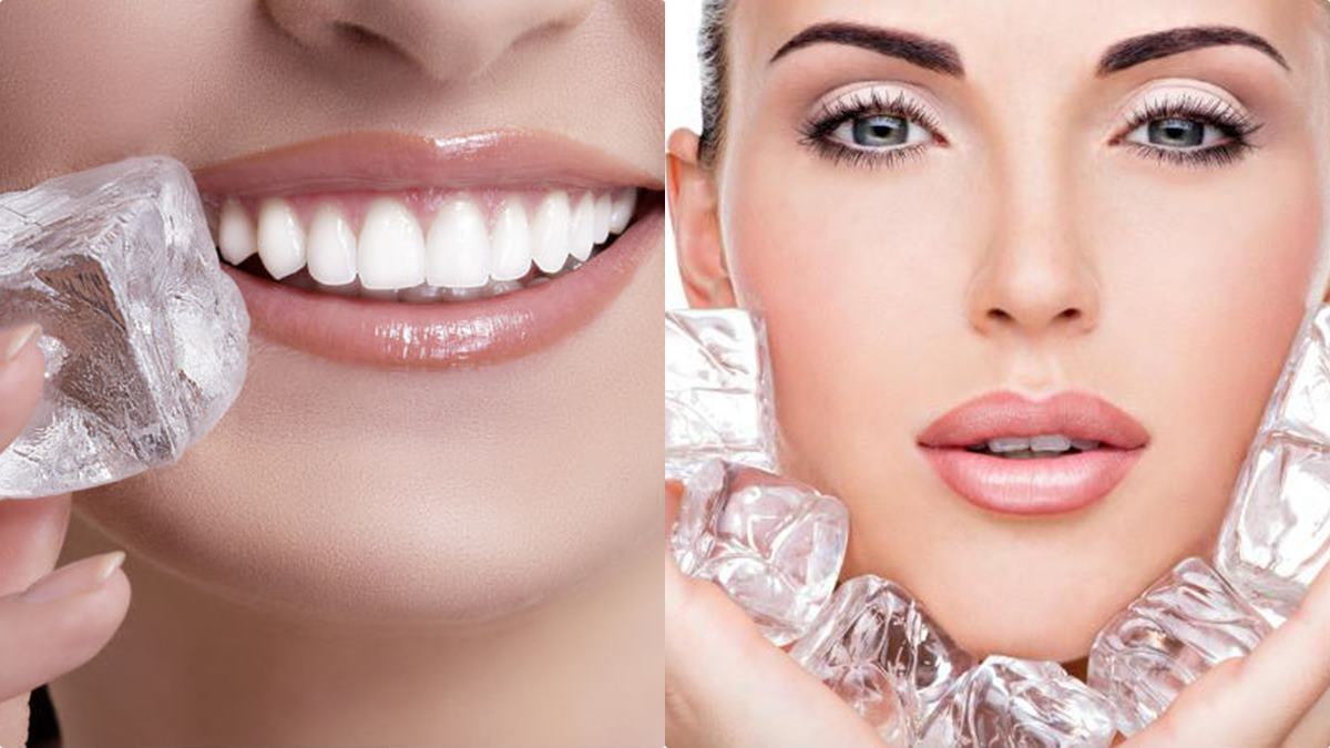 Beauty skin care tips in malayalam: just one ice cube rub on your face ...