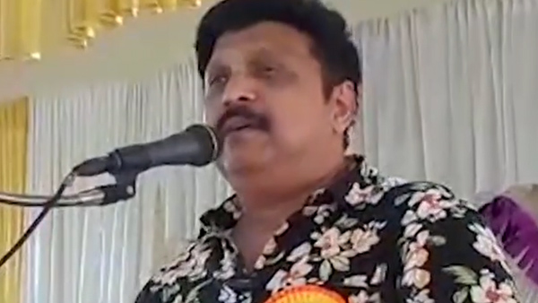 KB Ganesh Kumar MLA criticized the CDS Chairperson for refusing to light the lamp | വിളക്ക് ...