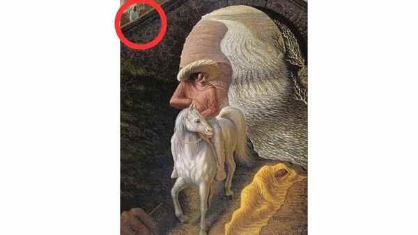 Optical illusion: is that princess on horse or something is hiding ...