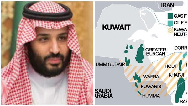 Saudi Arabia, Kuwait And Iran Claim Rights Over Gas Field in Arash or ...