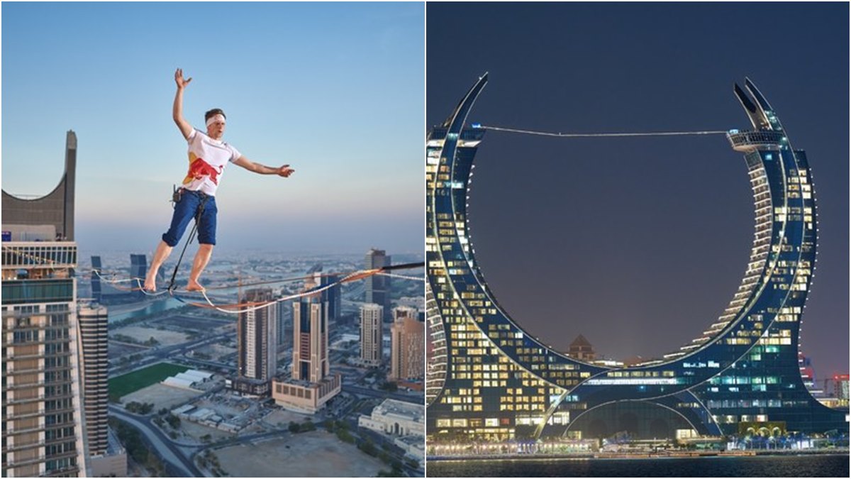 New history was born in Qatar: Red Bull athlete Jaan Roose walked to ...