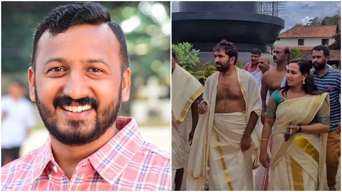 Chandy Oommen With BJP Woman Leader: Rahul Mamkootathil Befitting Reply ...