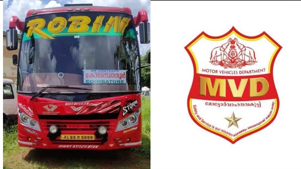 Robin Bus also made to Pay huge fine amount in Tamil Nadu - Malayalam ...