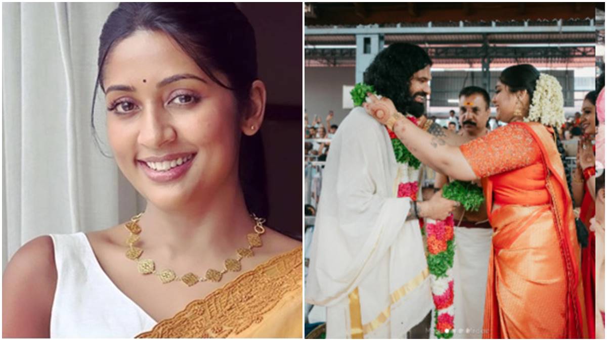 സുരേഷ് ഗോപിയുടെ മകളുടെ വിവാഹ റിസപ്ഷന് സുന്ദരിയായി എത്തി നവ്യ നായർ, എല്ലാം ഓക്കെ, ഒരു സങ്കടം ...