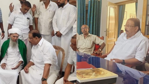 lok sabha election 2024: K Sudhakaran visited religious leaders In ...