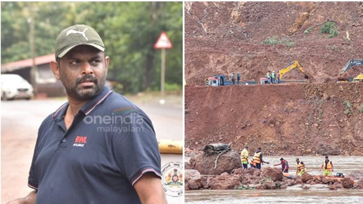 ഷിരൂർ തിരച്ചില്‍: ഈശ്വല്‍ മല്‍പെയും നേവിയും ആർമിയും തയ്യാർ, വേലിയിറക്കം ഉപയോഗപ്പെടുത്തണമെന്ന് ...