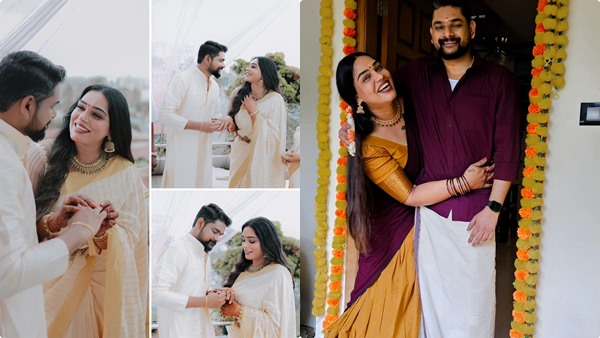 'കൊട്ടും കുരവയും ആള്‍ക്കൂട്ടവും ഇല്ല'; സീമ വിനീതും നിശാന്തും വിവാഹിതരായി | Celebrity makeup ...