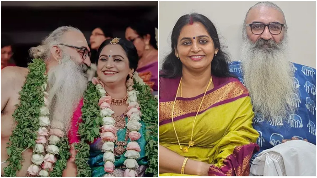 kriss venugopal-Divya Sreedhar Marriage: 'I'm 40 and he's 49,' Actress ...