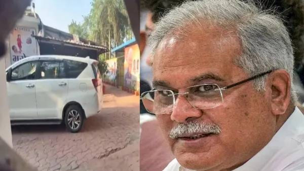 cbi raids in chhattisgarh former cm bhupesh baghel house matter is related to mahadev betting ...