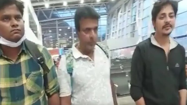 ଚେନ୍ନାଇ ବିମାନ ବନ୍ଦରରେ ଅଭିନେତା ବାବୁଶାନ | Controversial Actor Babushan ...