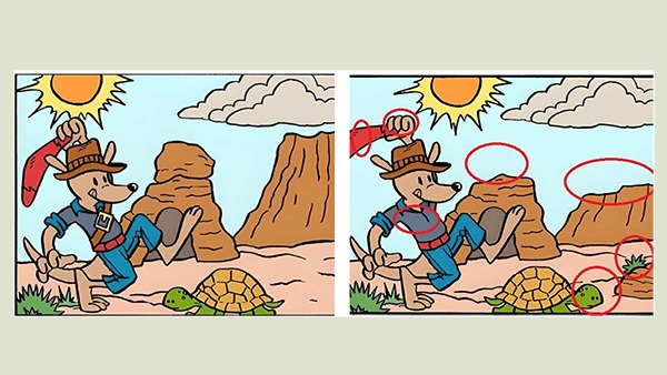 ପାର୍ଥକ୍ୟକୁ ସ୍ପଟ୍ କରନ୍ତୁ: ୨୧ ସେକେଣ୍ଡରେ ୦୭ଟି ପାର୍ଥକ୍ୟ ଚିହ୍ନନ୍ତୁ | puzzle ...