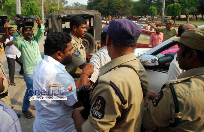 PHOTOS: TRS MP Dr K Keshav Rao Faced A Bitter Experience At Osmania ...