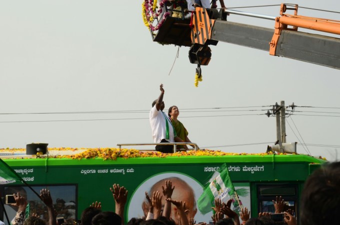 PHOTOS: JDS Party Election Campaign In Karnataka 2017-18- Latest Photos ...