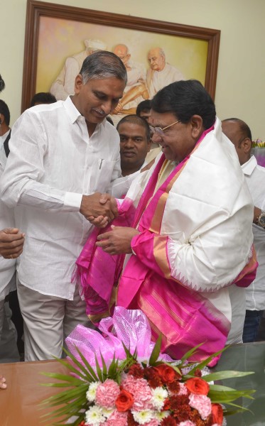 PHOTOS: Senior TRS Leader Srinivas Reddy Unanimously Elected As Speaker ...