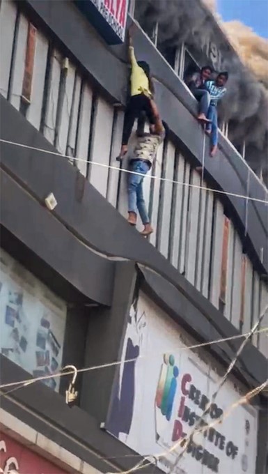 PHOTOS: Fire Accident At A Coaching Centre In Surat - Latest Photos ...