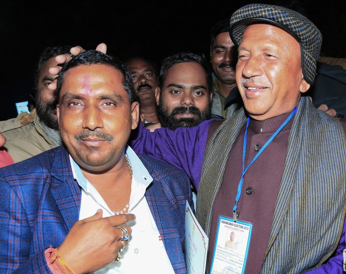 JMM-Congress Alliance Celebrations Over Jharkhand Election Victory ...