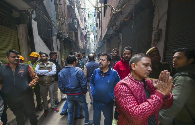 Fire Accident At A Factory In New Delhi Photos: HD Images, Pictures ...