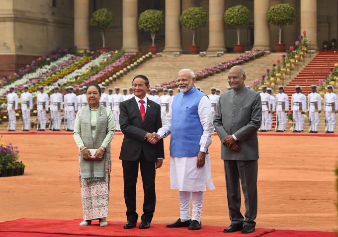Myanmar President U Win Myint 3 Day Visit To India Photos: Photos: HD ...